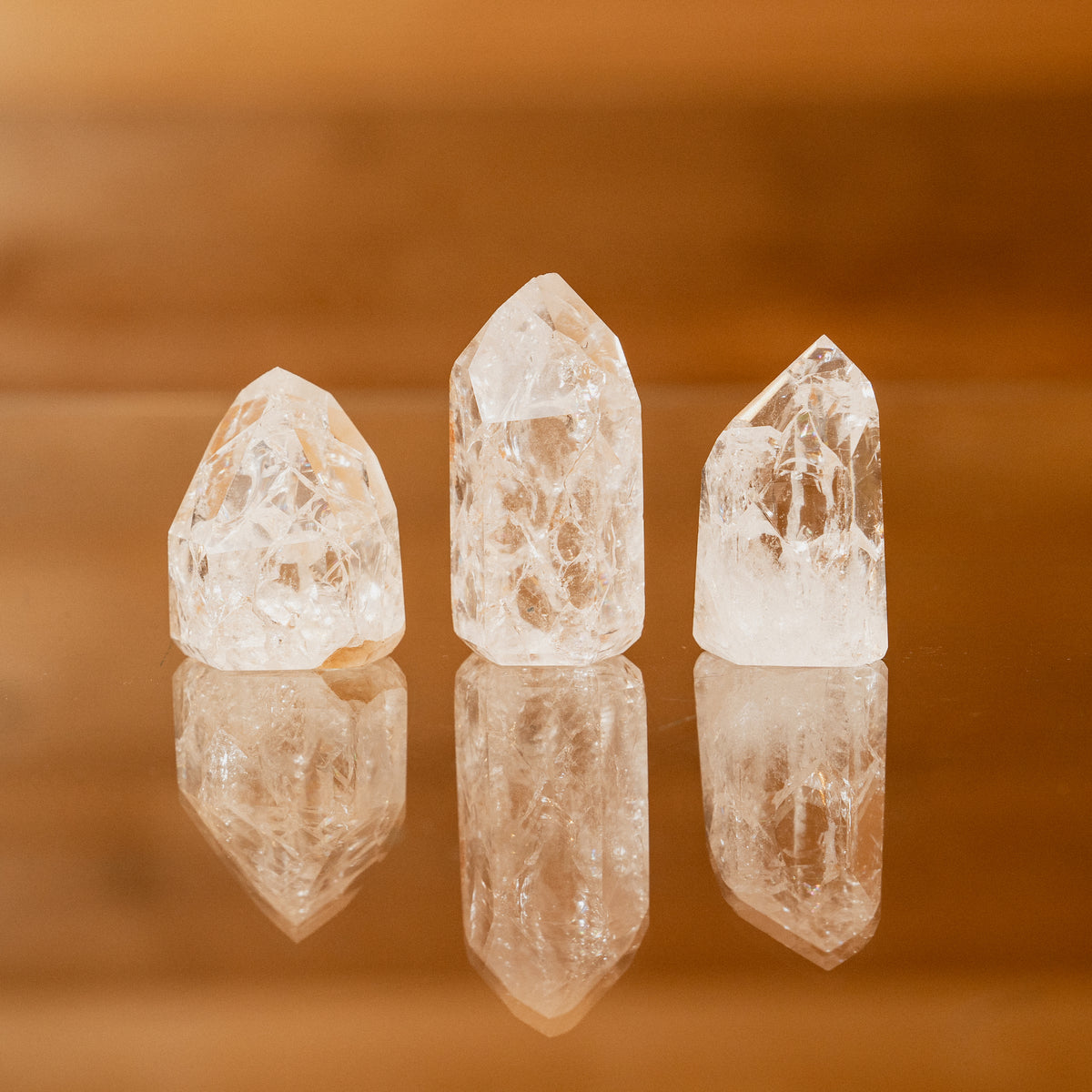 Quartz Crystals | Rainbows | Cracked Quartz | Polished Points - Crystal ...