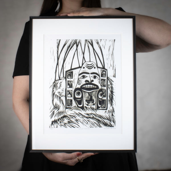 Haida Art | Dogfish | Print | Haida Artist | Danielle Louise Allard ...
